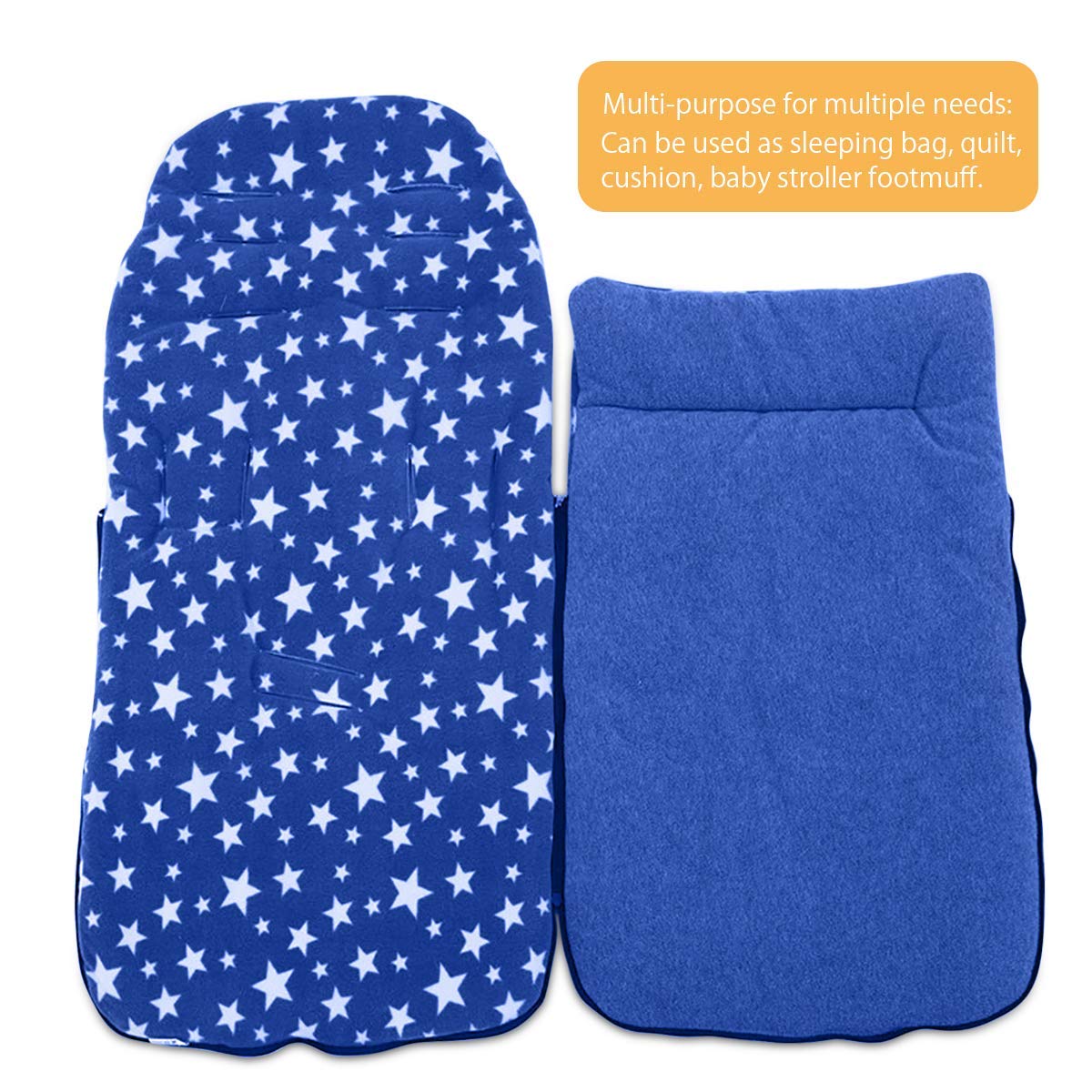 Universal Baby Stroller Footmuff Newborns Winter Warm Bunting Bags Cosy Pushchairs Buggy Infant Thermal Sleeping Bag Stroller Cover Blanket