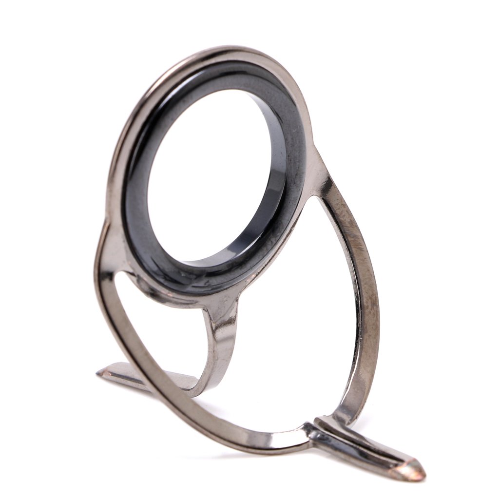 UNTERING 8Pcs 6# - 30# Stainless Steel Eye Rings Fishing Rod Guides Tips Line Repair Kit