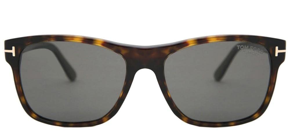 Tom Ford FT0698 52D Dark Havana Giulio Rectangle Sunglasses Polarised Lens Cate