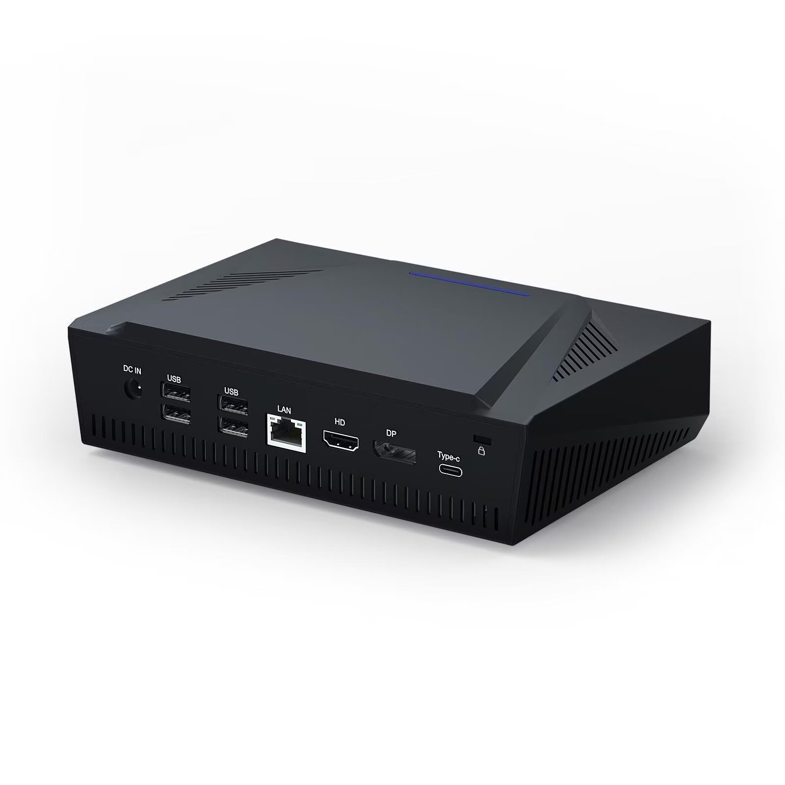 WEIDIAN Mini PC AMD Ryzen 9 5900HX 64GB RAM 1TB M.2 SSD 2TB HDD Windows 11 Pro Mini Computer 4K Office Home Mini Desktop PC Support Triple Display 2*DDR4 Extended SSD WiFi 5 BT4.2 7*USB