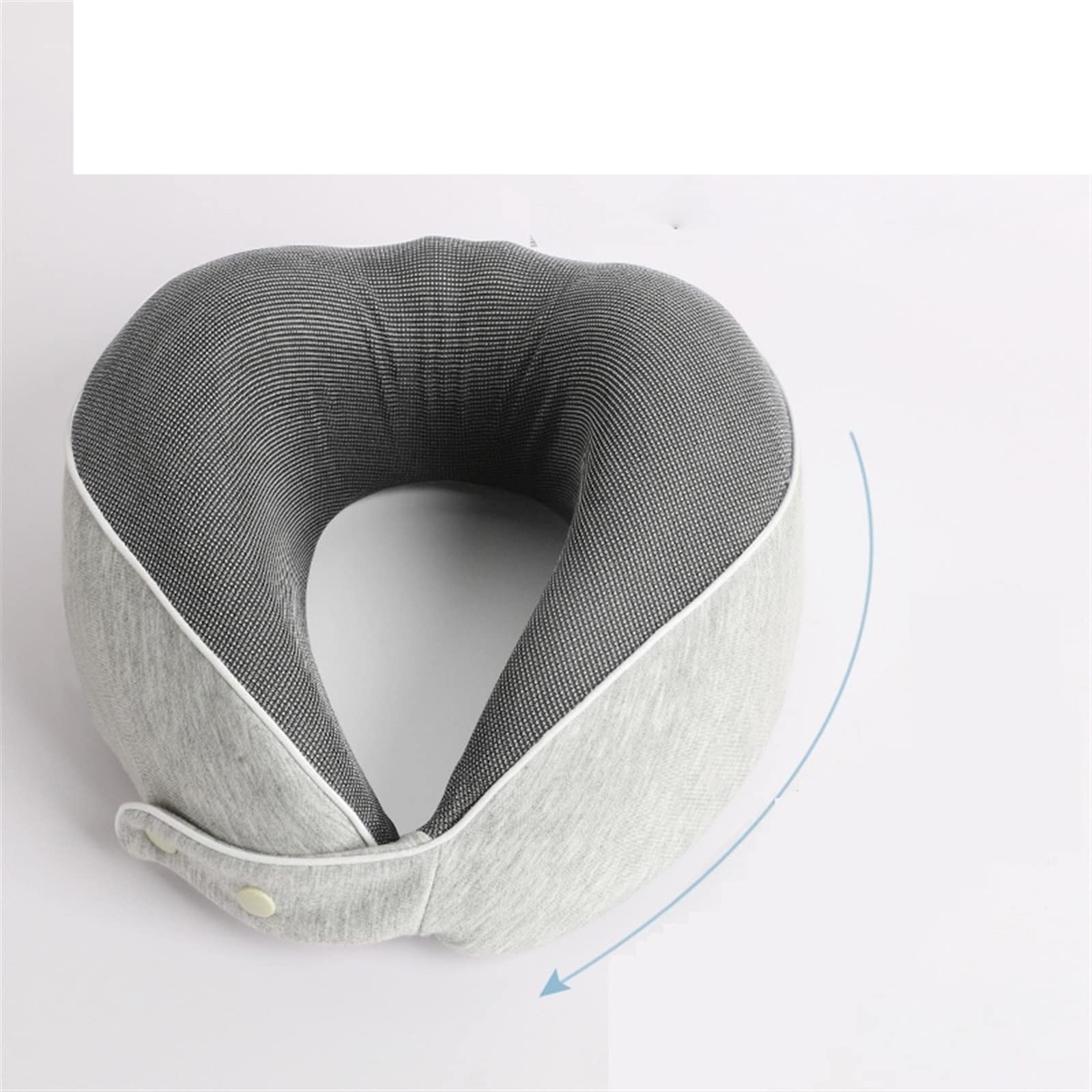 ZIFARM Bed Pillows, Pillow for Airplane Office Memory Foam U-Shaped Neck Pillows with Sleep Mask Earplugs Sleeping Cushion Headrests Beddin Pillow