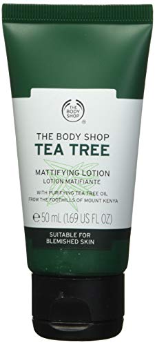 The Body Shop Mattifying Lotion (Vegan), Tea Tree, 1.69 Fl Oz
