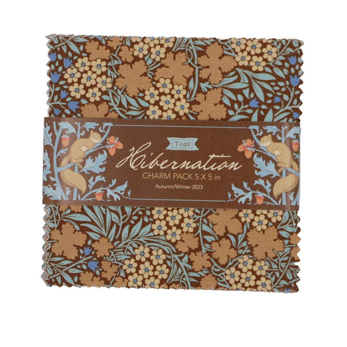 Tilda Fabrics Hibernation Charm Pack Fabric Squares