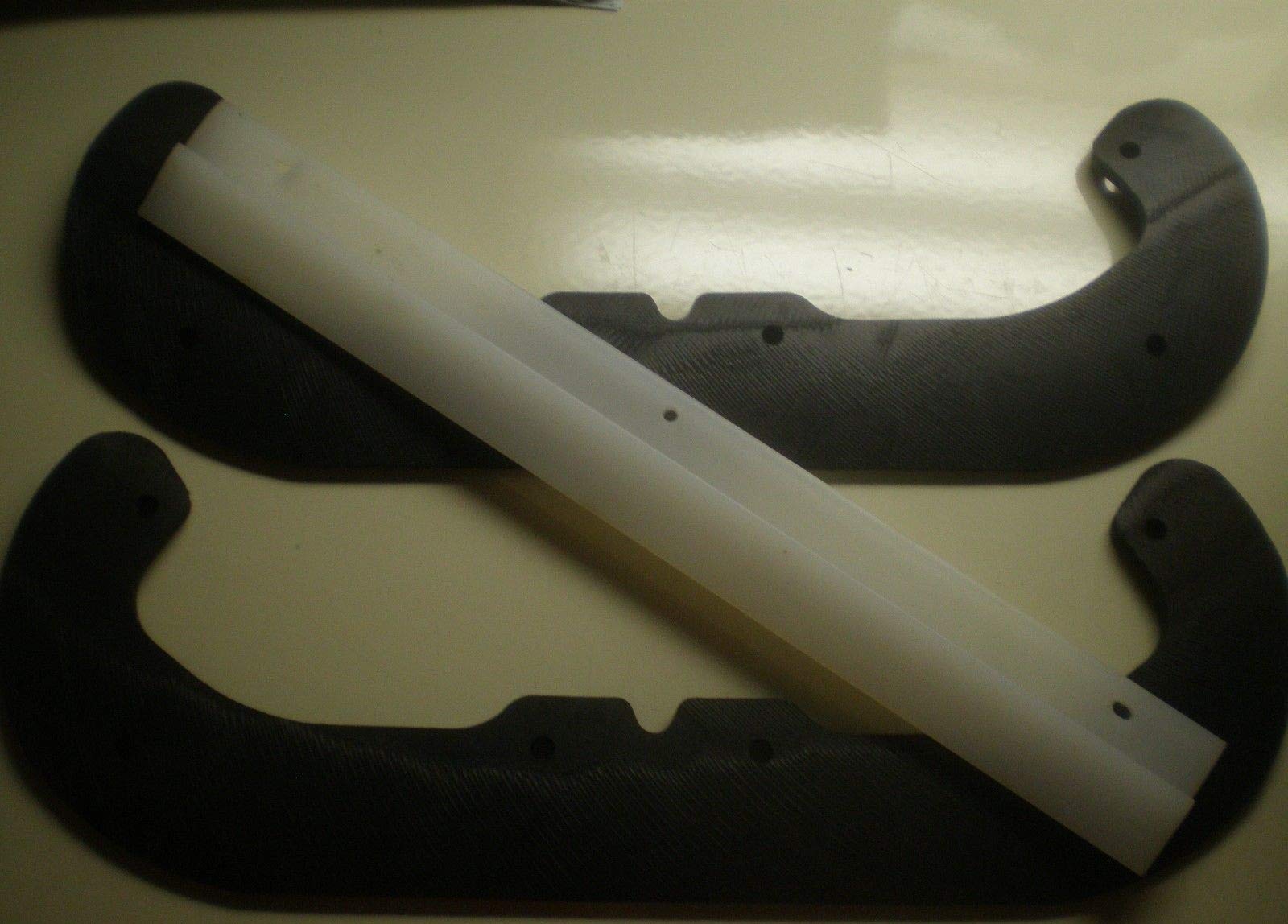VacuuMParts Toro 18" powerclear pc180, 418ze, 418zr, 518ze, 518zr Paddle and Scraper bar Set