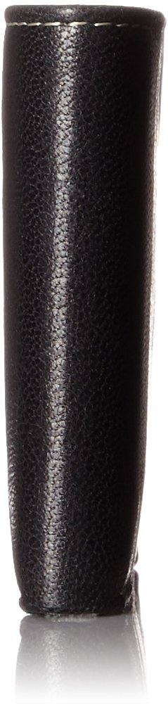 Timberland Men's Leather Passcase Trifold Wallet Hybrid, Black (Hundson), One Size