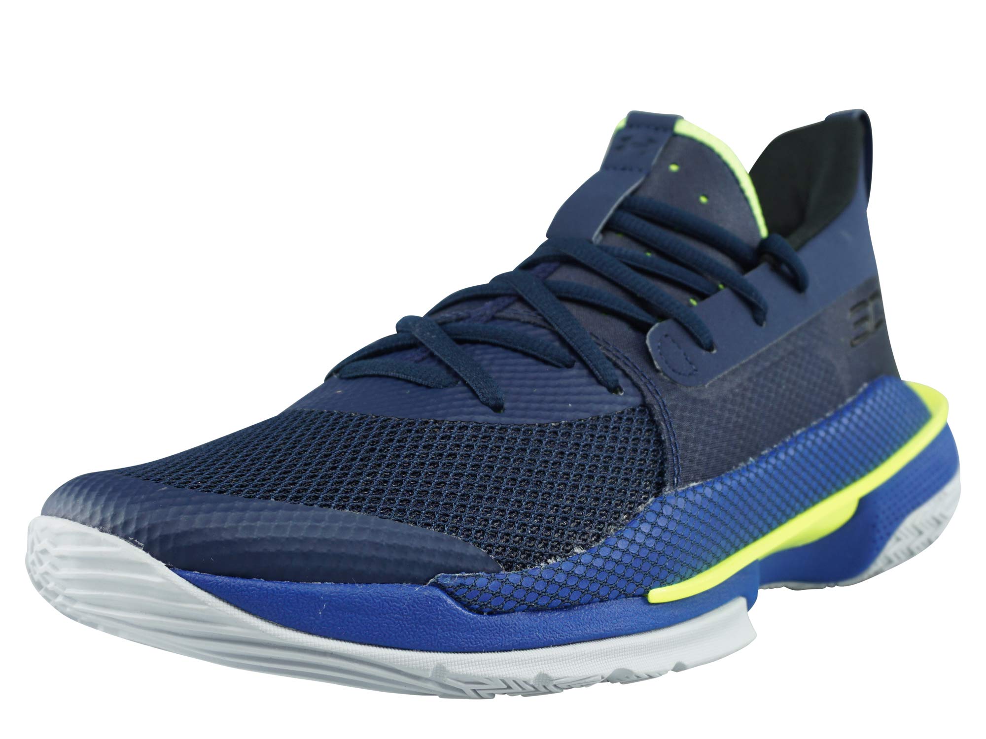 Under Armour Kids' Grade School UA Curry 7 Basketball Shoes 6 Navy