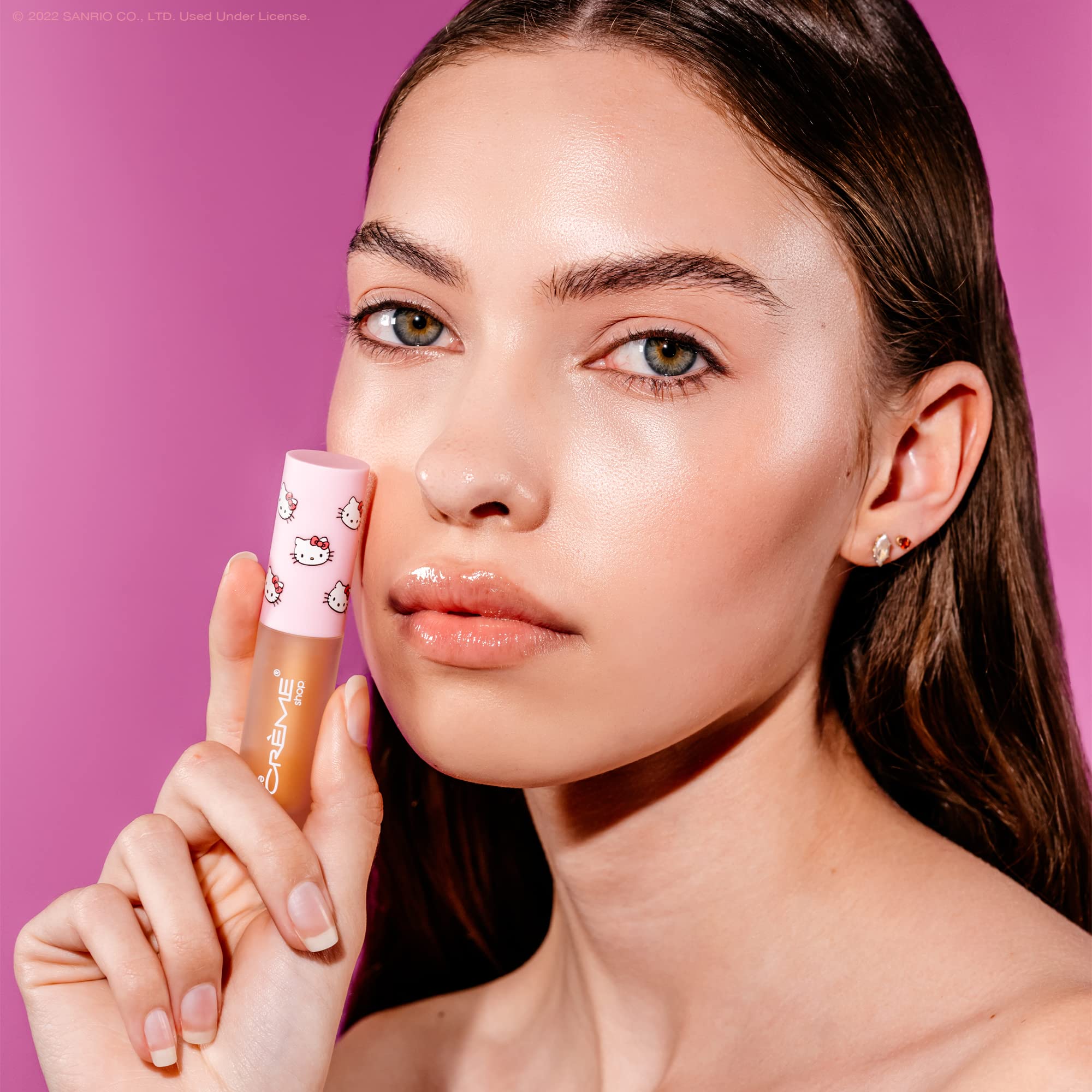 The Crème Shop x Hello Kitty Kawaii Kiss Moisturizing Lip Oil - Vanilla Mint Flavored