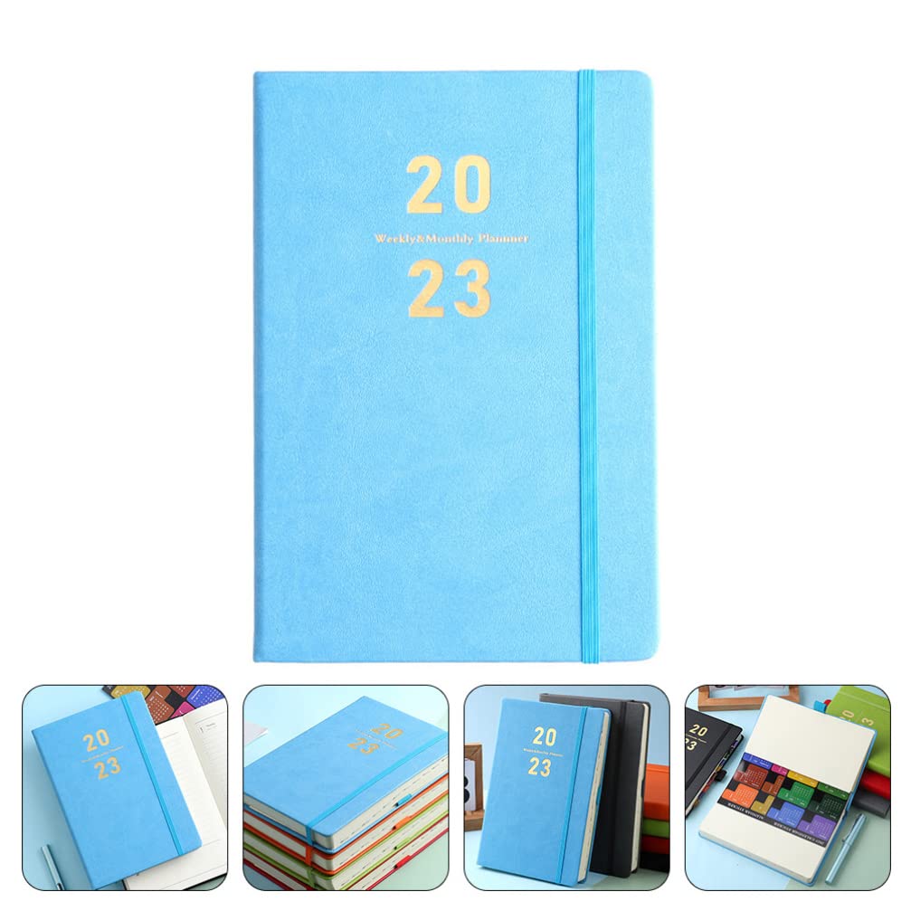 Zerodeko 2023 Calendar Notebook 365 Day Journal Notepad Schedule Book Daily Weekly Appointment Book Time Management Manual Planner