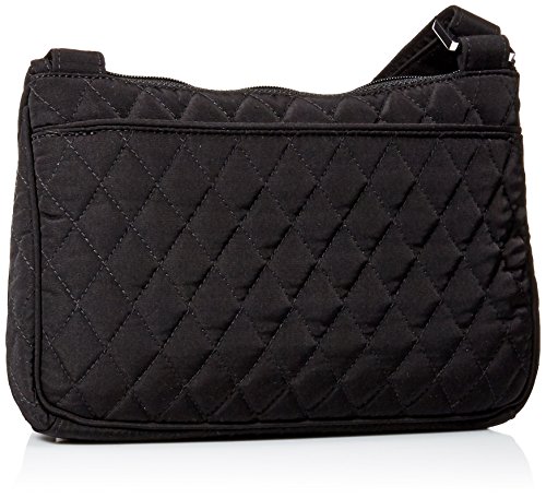 Vera Bradley Little Hipster Crossbody Shoulder Bag Purse in Classic Black