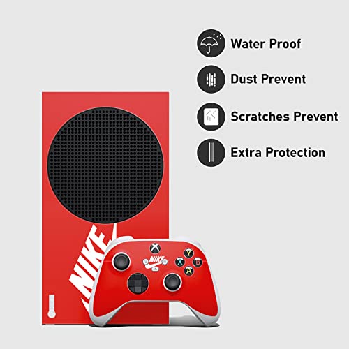 Xbox Series S Skin for Console and Controllers, Xbox Series S Sticker Vinyl Protective Skin, Decal Cover Skins for Xbox Series S Console & Controllers - Shoebox