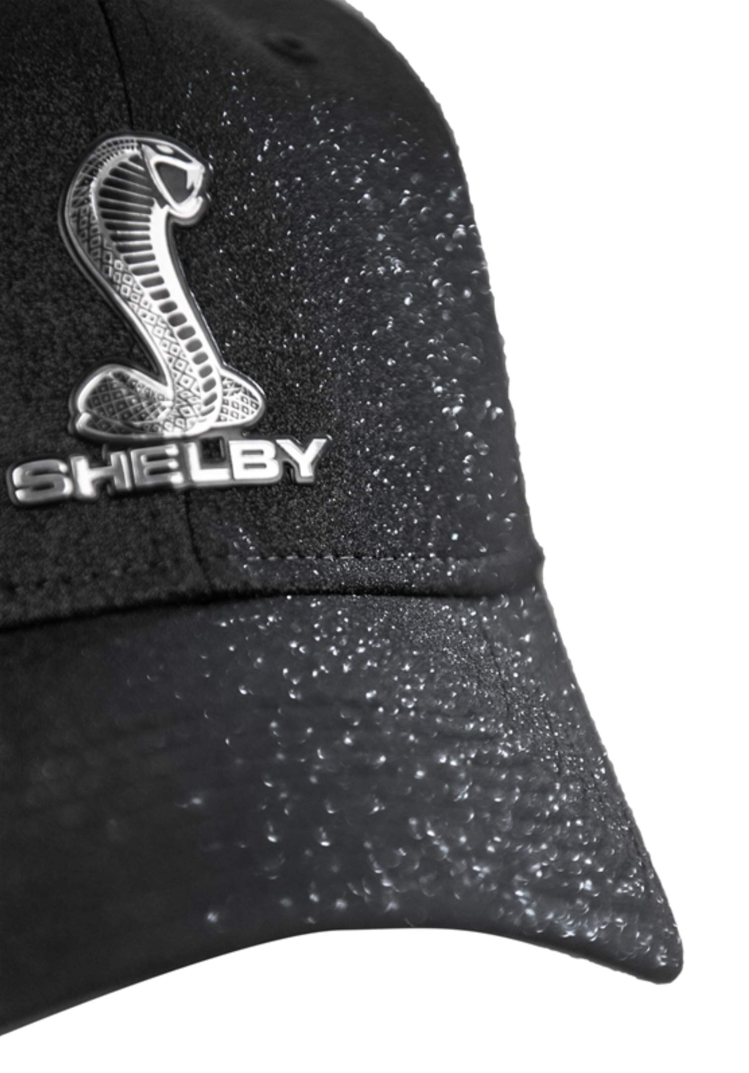 Womens Shelby Snake Glitter Black Cap Hat | Officially Licensed Shelby® Product | Adjustable, One-Size Fits All