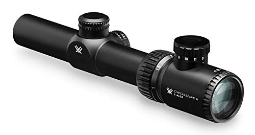 Vortex Optics Crossfire II 1-4x24 Second Focal Plane Riflescope - V-Brite Illuminated Reticle (MOA) , black