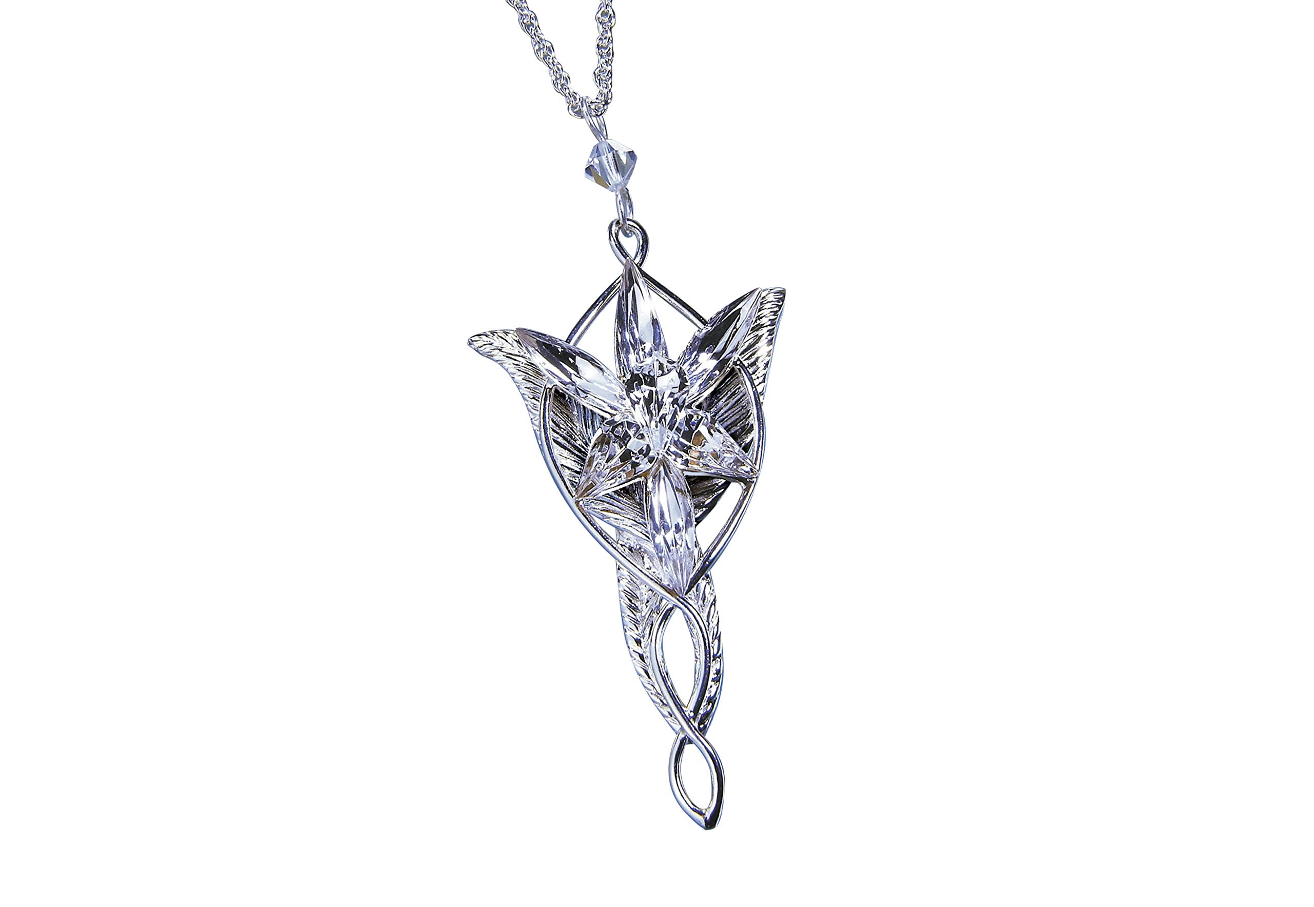 The Noble Collection The Arwen Evenstar Pendant Silver Plated