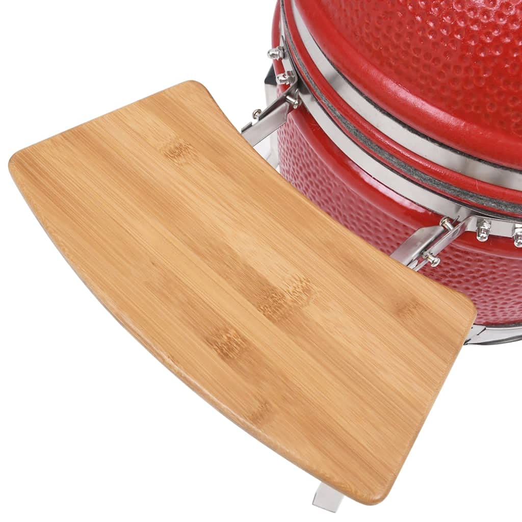 YAFF Kamado Barbecue Grill Smoker Ceramic 29.9"-6097