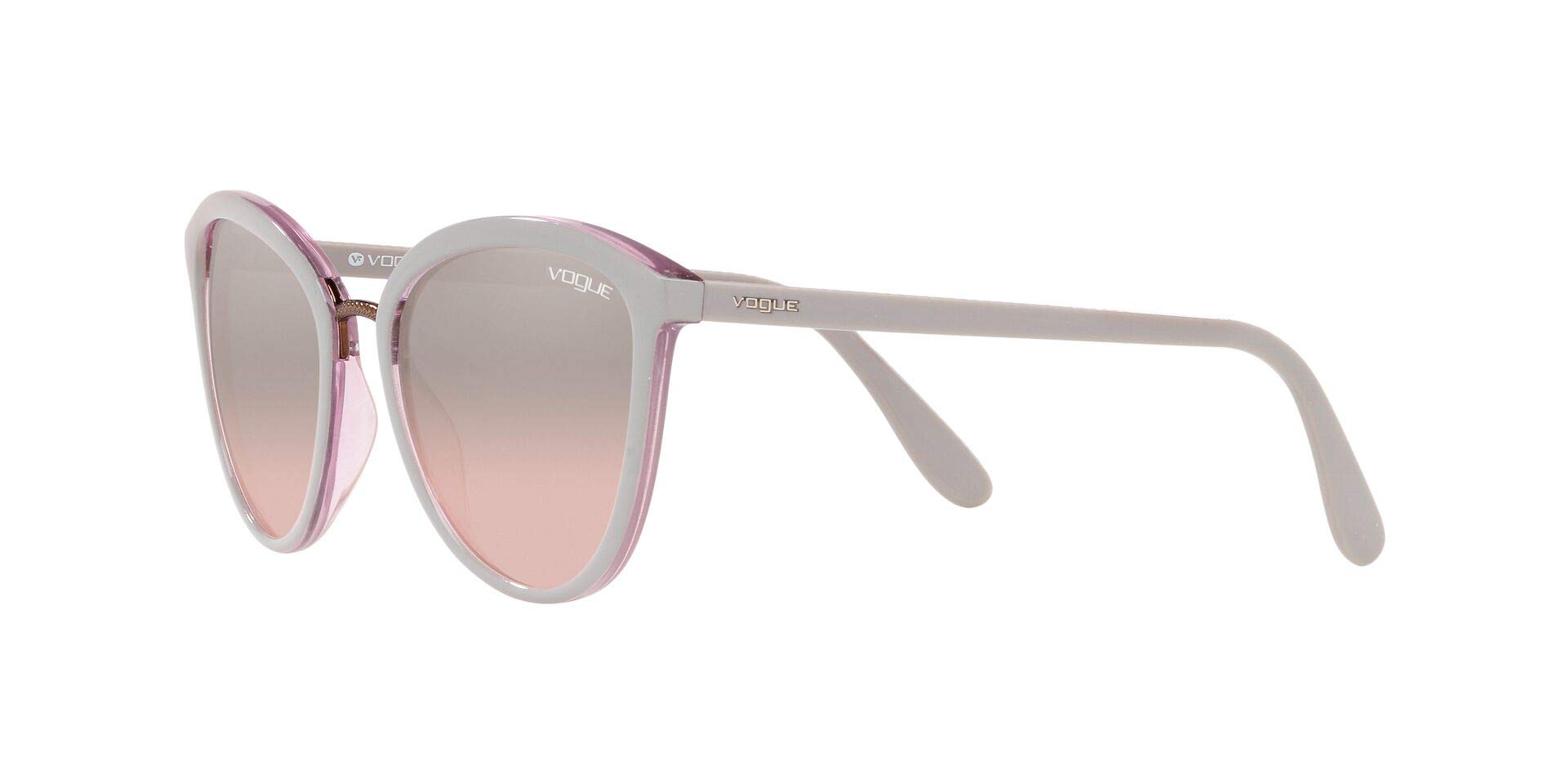 Vogue Eyewear Woman Sunglasses Black Frame, Grey Lenses, 57MM