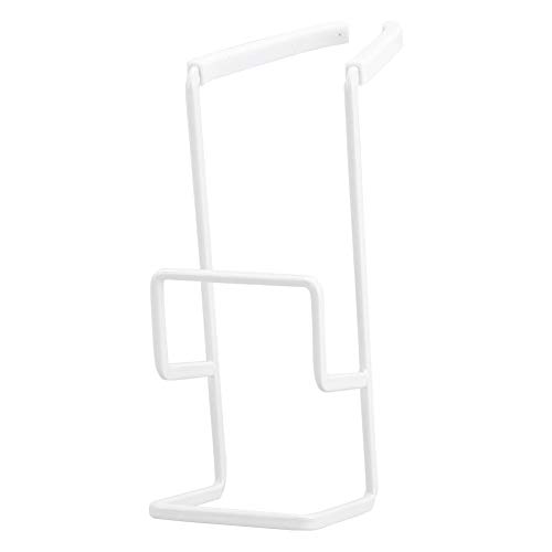 YAMAZAKI home Tower Faucet-Hanging Sponge Holder Double, White