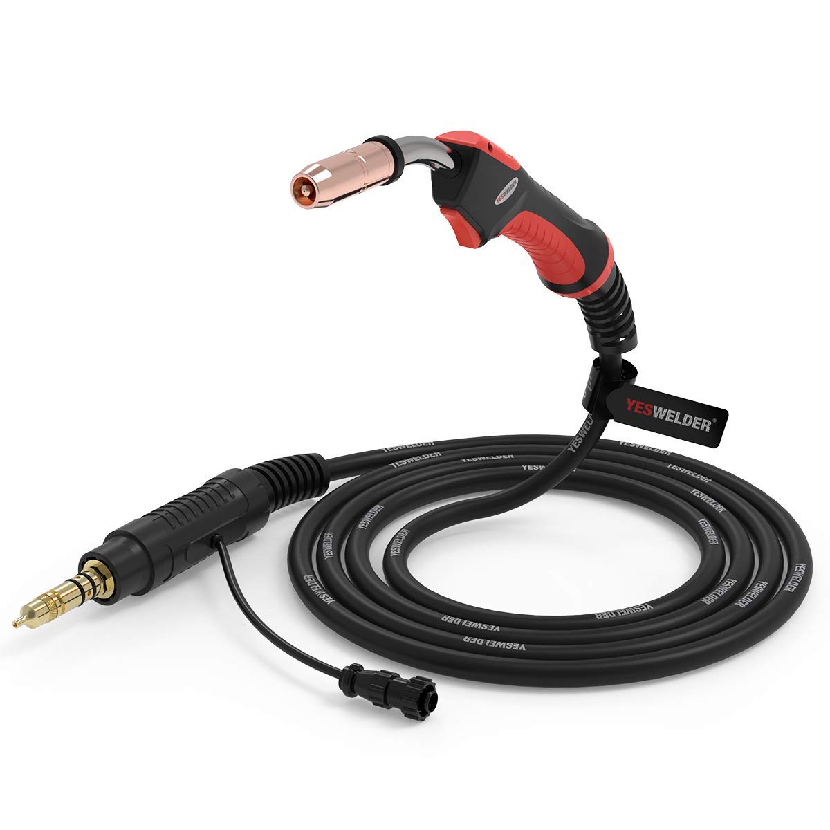 YESWELDER Mig Welding Gun Torch Stinger 15ft (4.5m) 250 Amp Replacement for Miller M-25 169598 fit Millermatic 212 & 252 (Renewed)