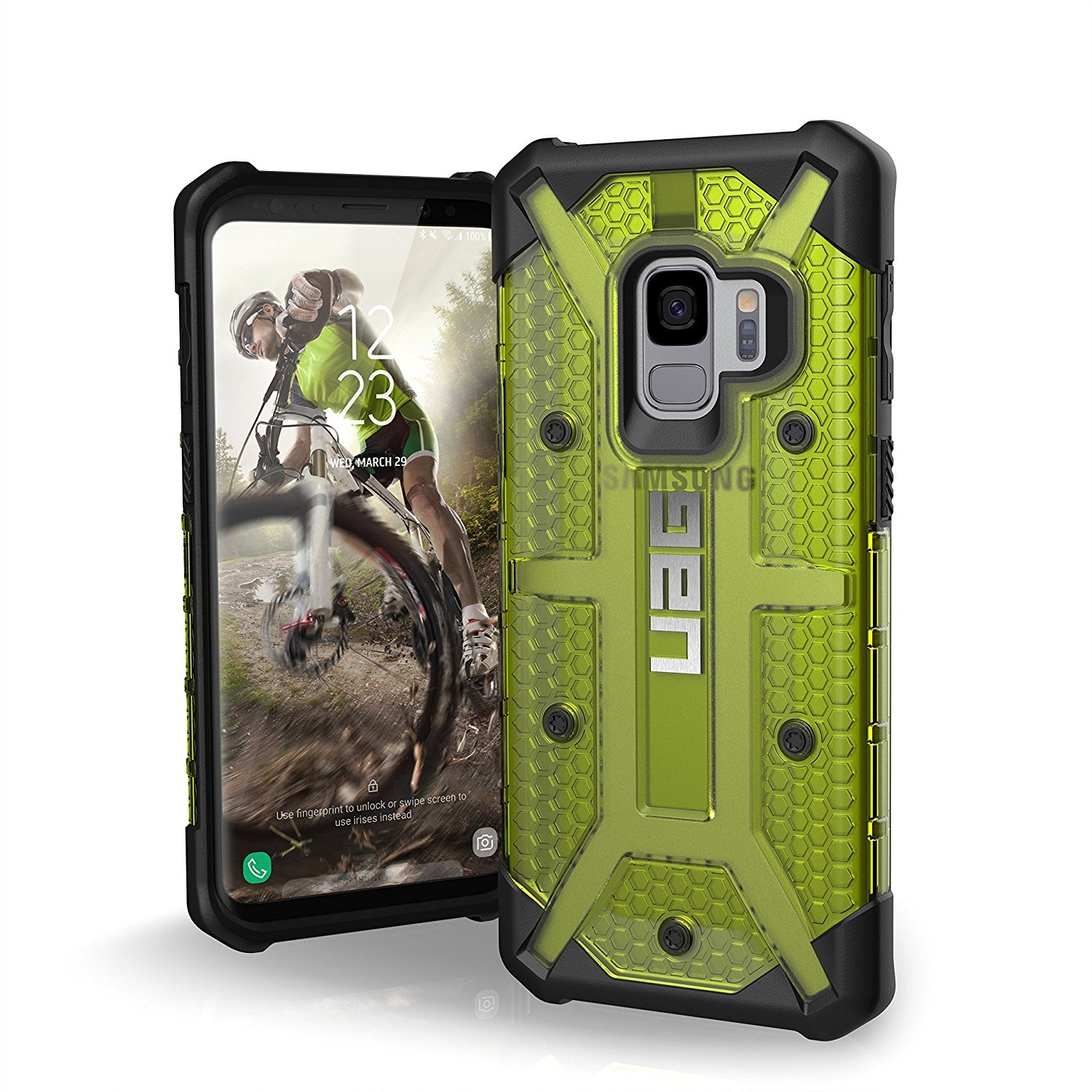 URBAN ARMOR GEAR Galaxy S9 Case Plasma Citron [Official Dealer in Japan] UAG-GLXS9-CT