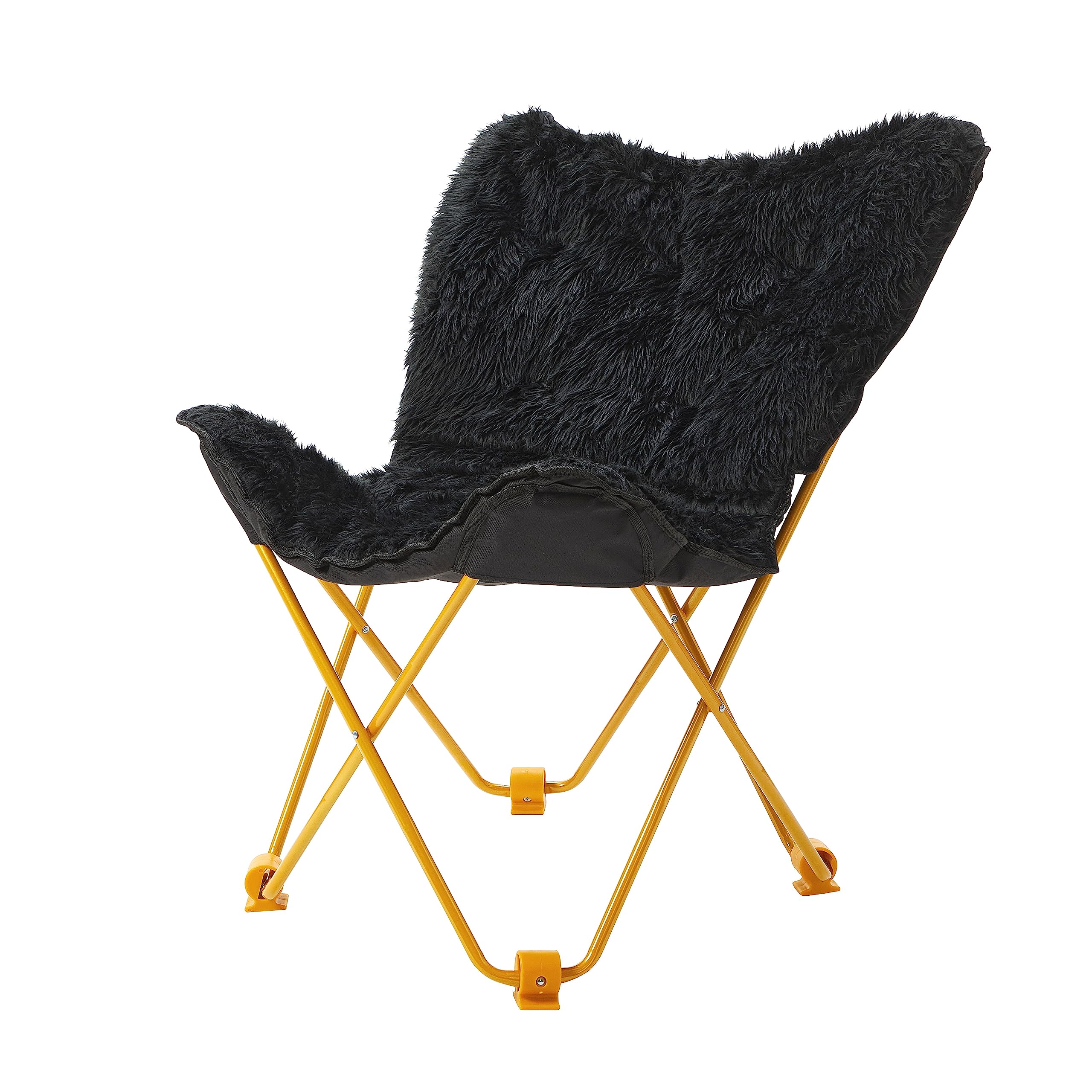 Urban Lifestyle WK657564 Mongolian Butterfly Chair, Silver