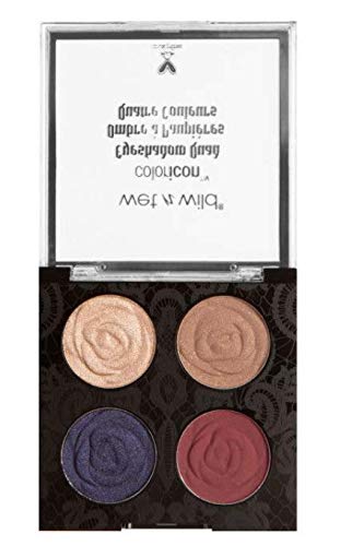 wet n wild Rebel Rose Color Icon Eyeshadow Quad, Bed Of Roses