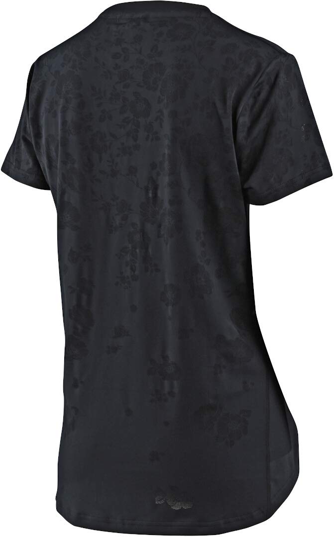 Troy Lee Designs Lilium Short-Sleeve Jersey - Women's Floral Black, M