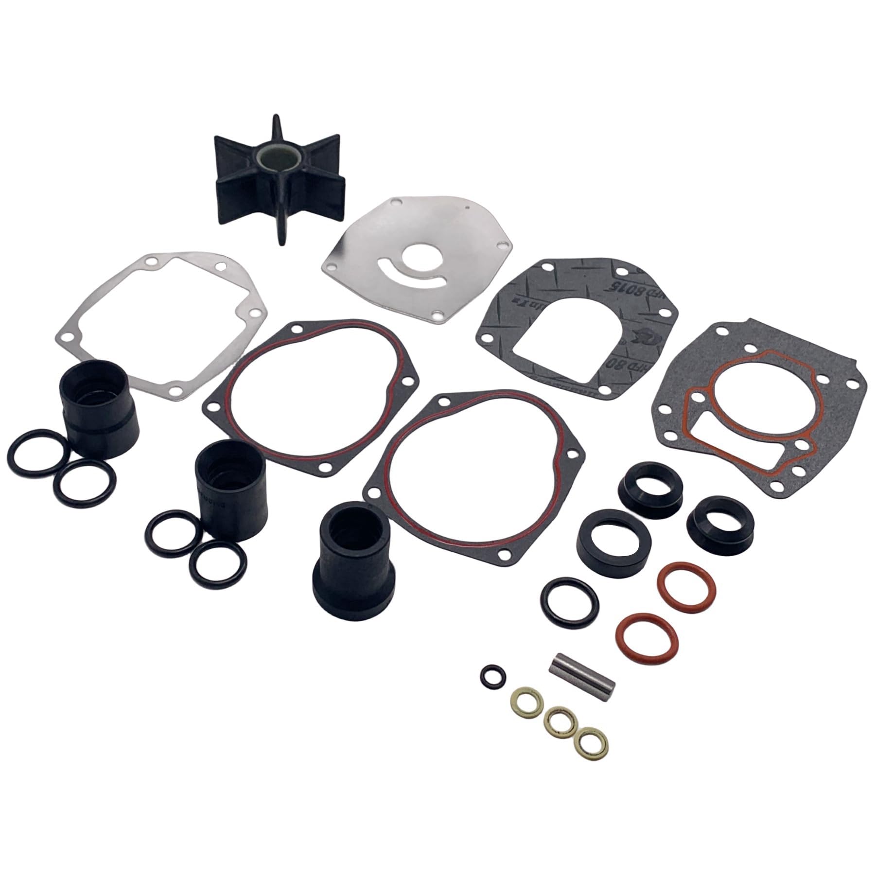 YiheoZux 8M0100526 Water Pump impeller Kit for MerCruiser Alpha One Gen 2 Stern Drives and Mercury Mariner 2/4 Strokes Outboard Motor 43026Q06 43026T11 18-2626 18-3214