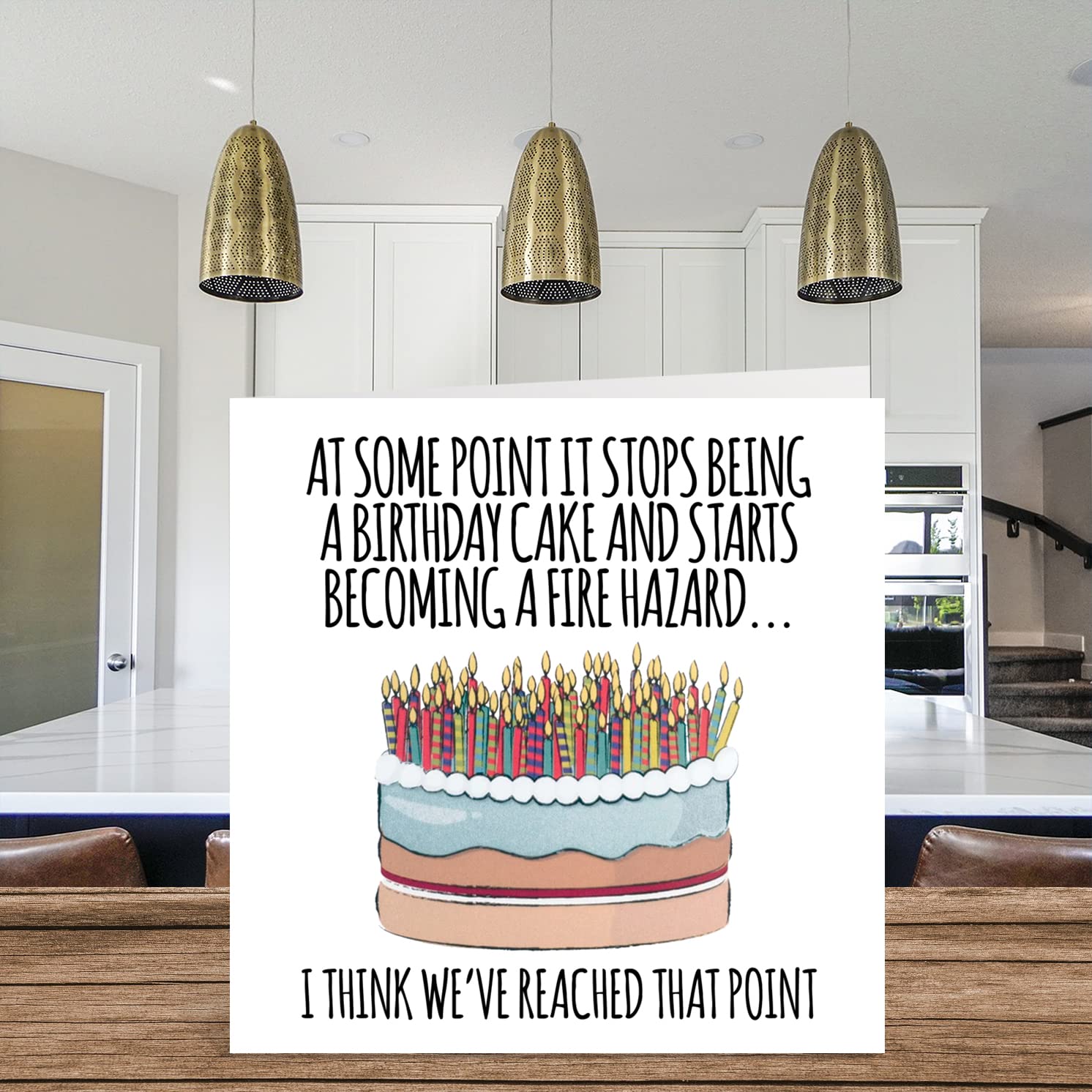 Stuff4 Funny Birthday Card for Women - Rude Humor, 5.7 x 5.7 Inch, Blank Inside, Envelope Included, Made in UK
