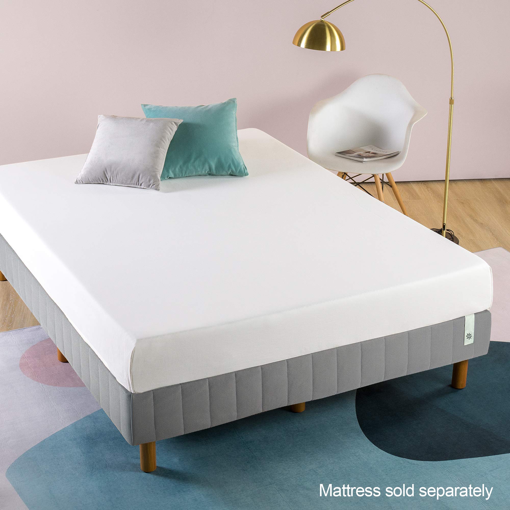 ZINUS GOOD DESIGN Award Winner Justina Metal Mattress Foundation / 14 Inch Platform Bed / No Box Spring Needed, Cal King