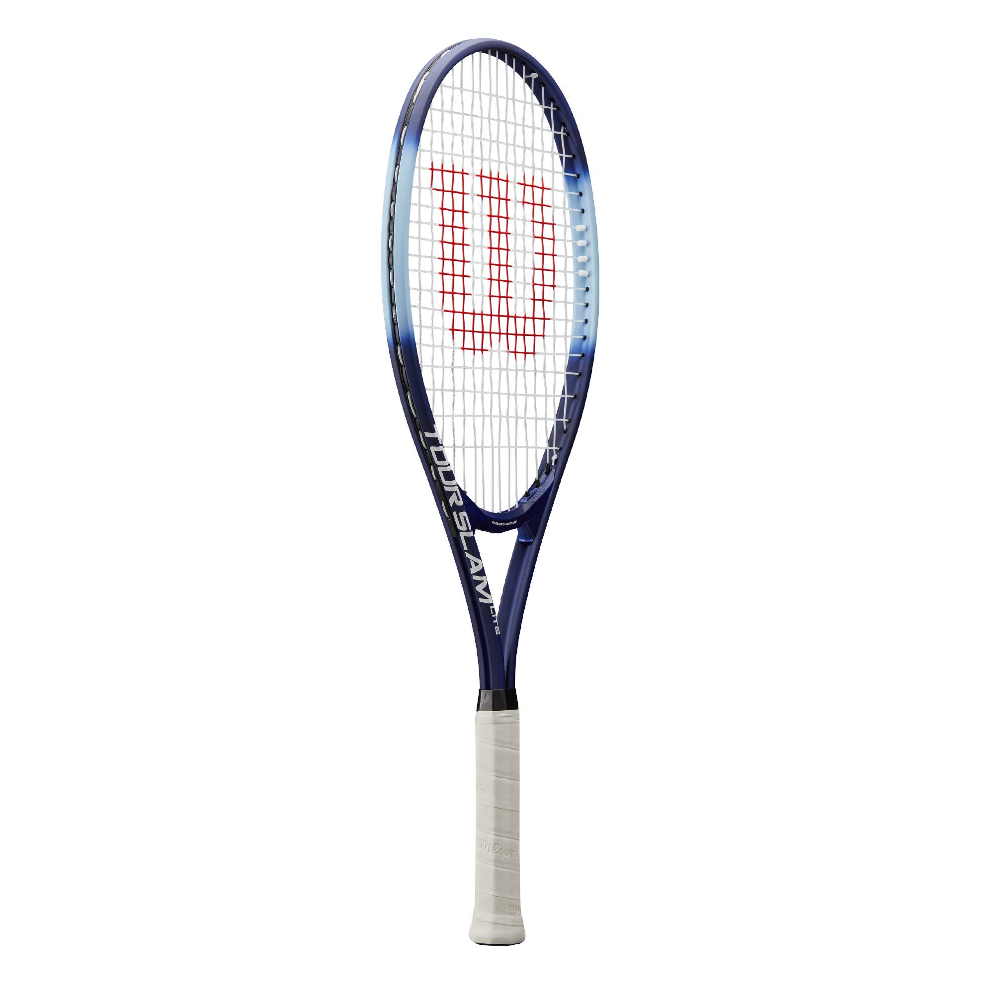 Wilson Unisex-Adult Tour Slam Lite Tennis Racket White/Blue Grip 3