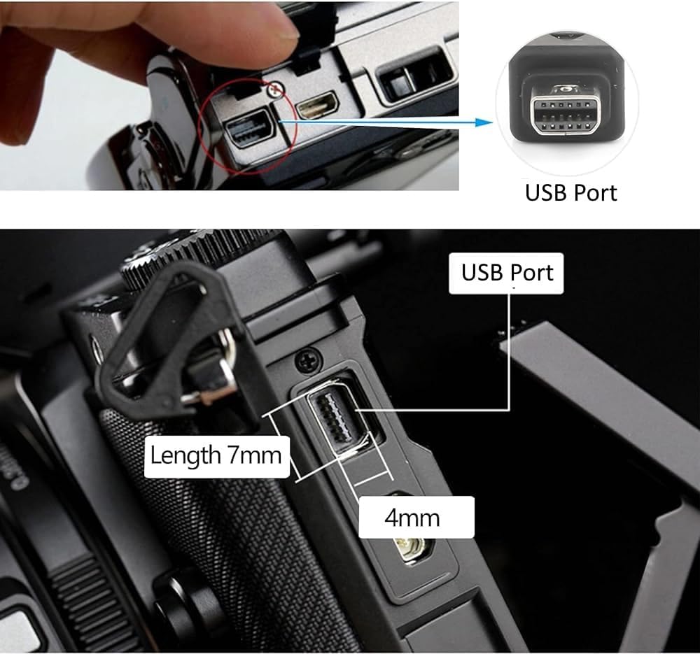USB Data File Picture Transfer Charger Charging Wire Cord Cable CB-USB5 CB-USB6 CB-USB8 for Olympus Tough TG-830 TG-630 TG-860 TG-870 & Select Stylus (See Product Details & Pictures Before Buying)