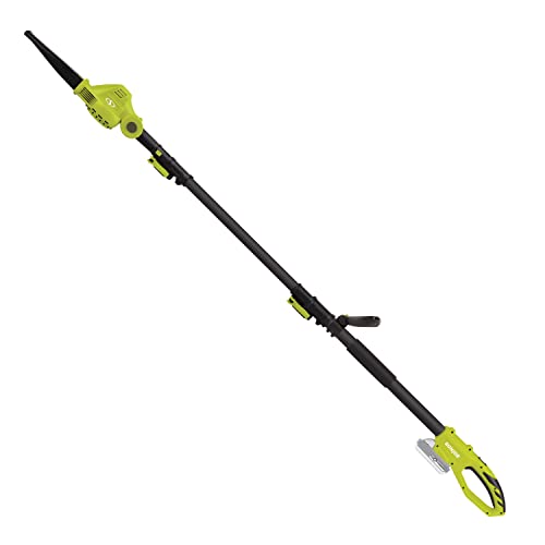 Sun Joe 24V-GTS4004-XT 24V IONMAX Blower,Hedge Trimmer & 8-in Pole Saw Kit w/2x24V 2.0-Ah Batt, Charger & Pole