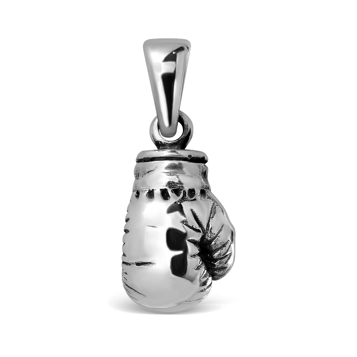 WithLoveSilver 925 Sterling Silver Thai Boxing Glove Pendant