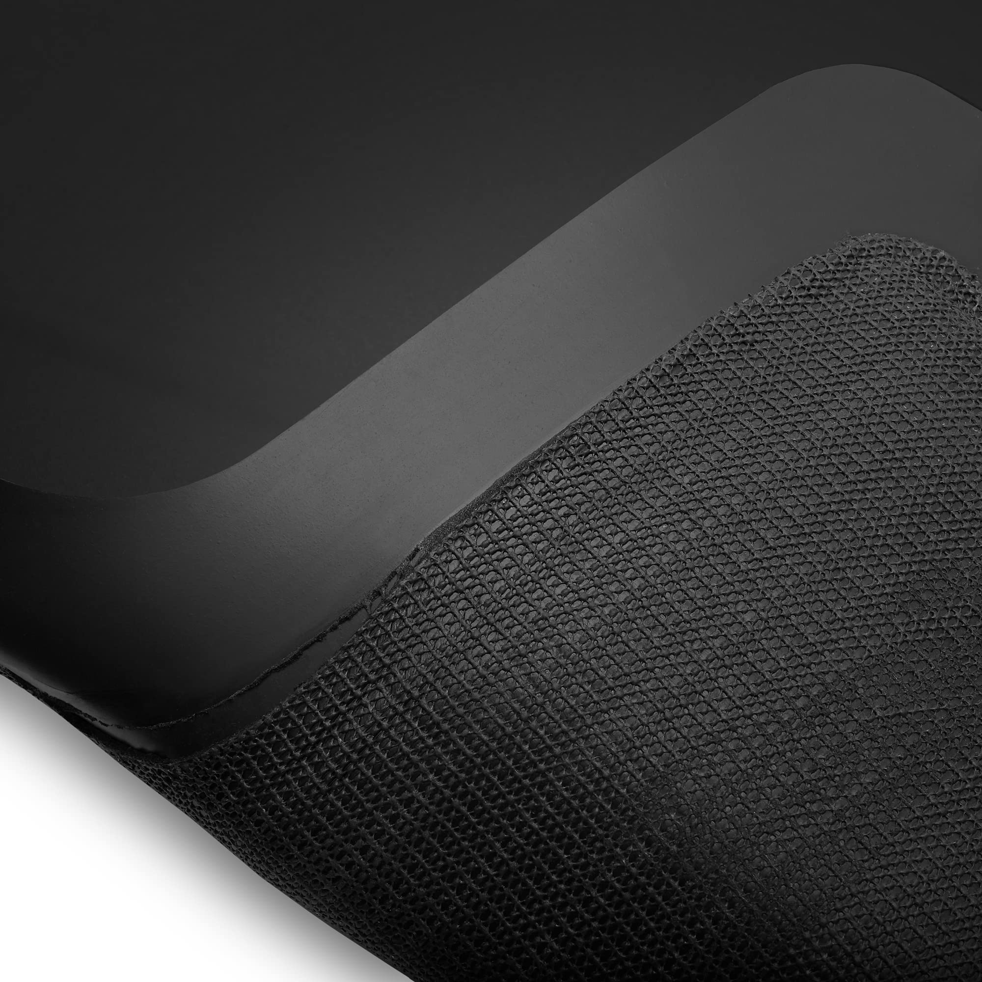 WorkOnIt 54" x 36" Anti-Fatigue Chair Mat for Hardwood Floors, Sit or Standing Desk, Black