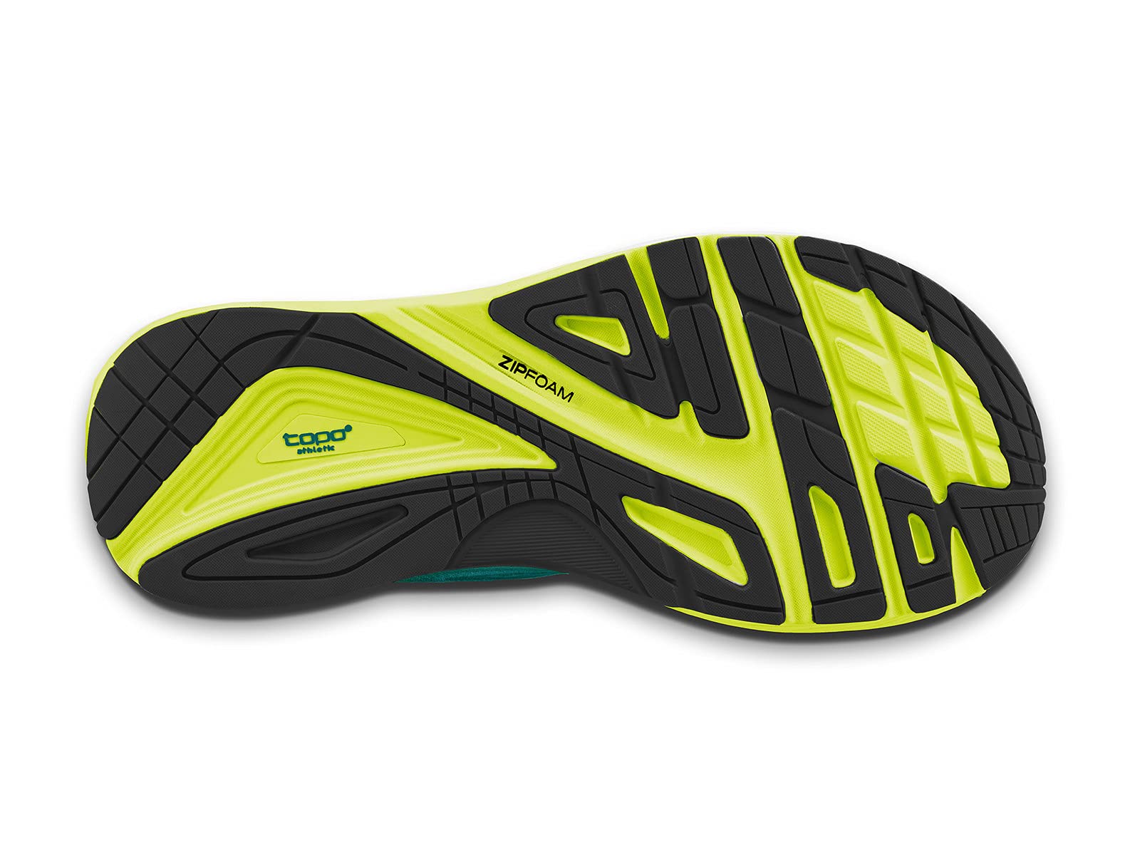Topo Athletic Men's Ultrafly 3 Breathable Road Running Shoes, Ocean/Green, Size: 11.5
