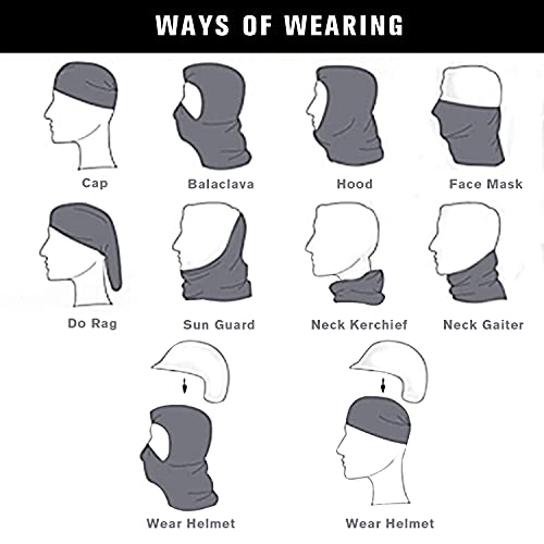 YLXS Balaclava Face Mask for Men Riding Running Fishing Sun Protection Dustproof Face Mask Summer Autumn