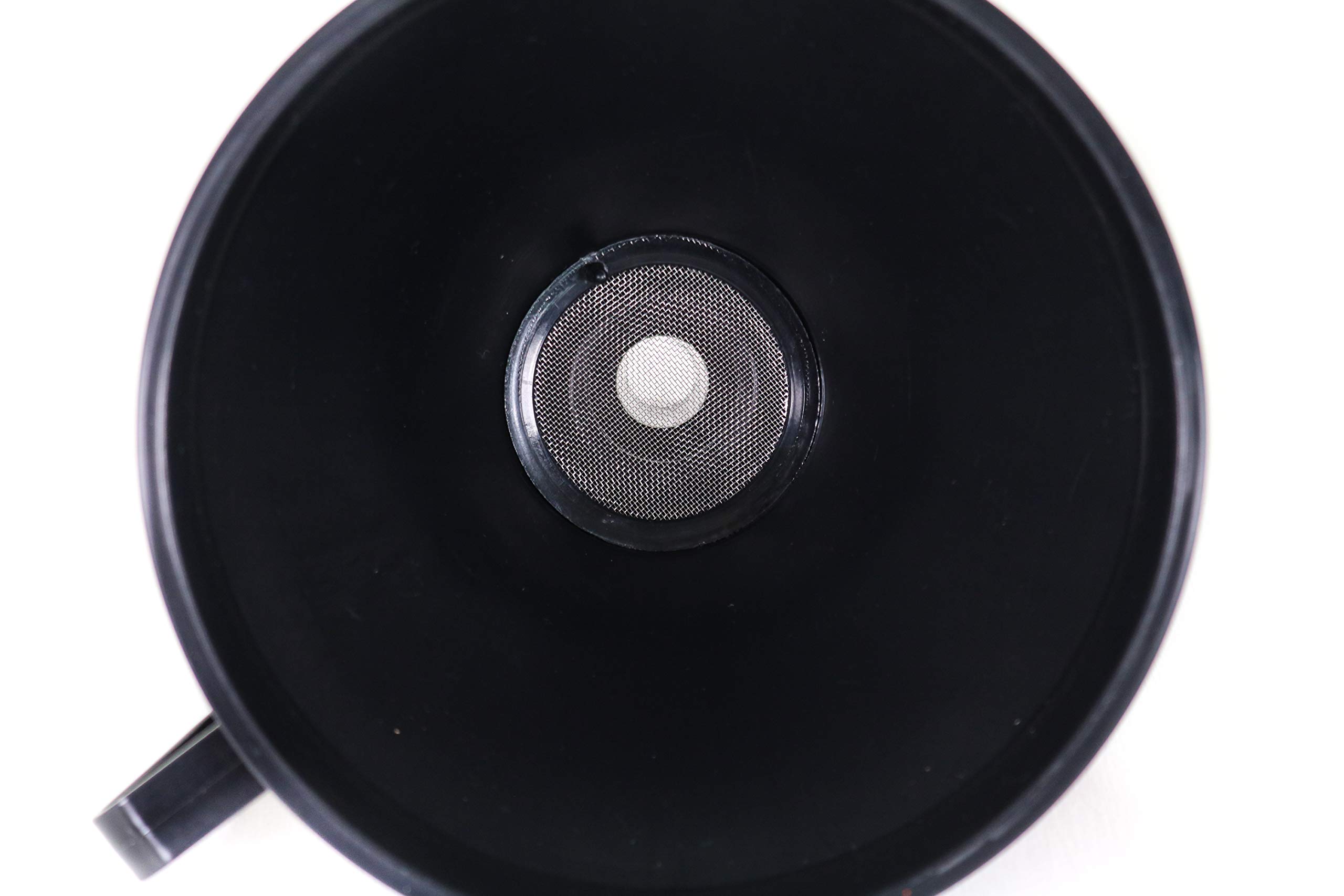 ValesaVales Right Angle Flexible Plastic Funnel Set Comes Complete with 2 Detachable Spout Attachments and Filter for Automotive Oil and Household Uses