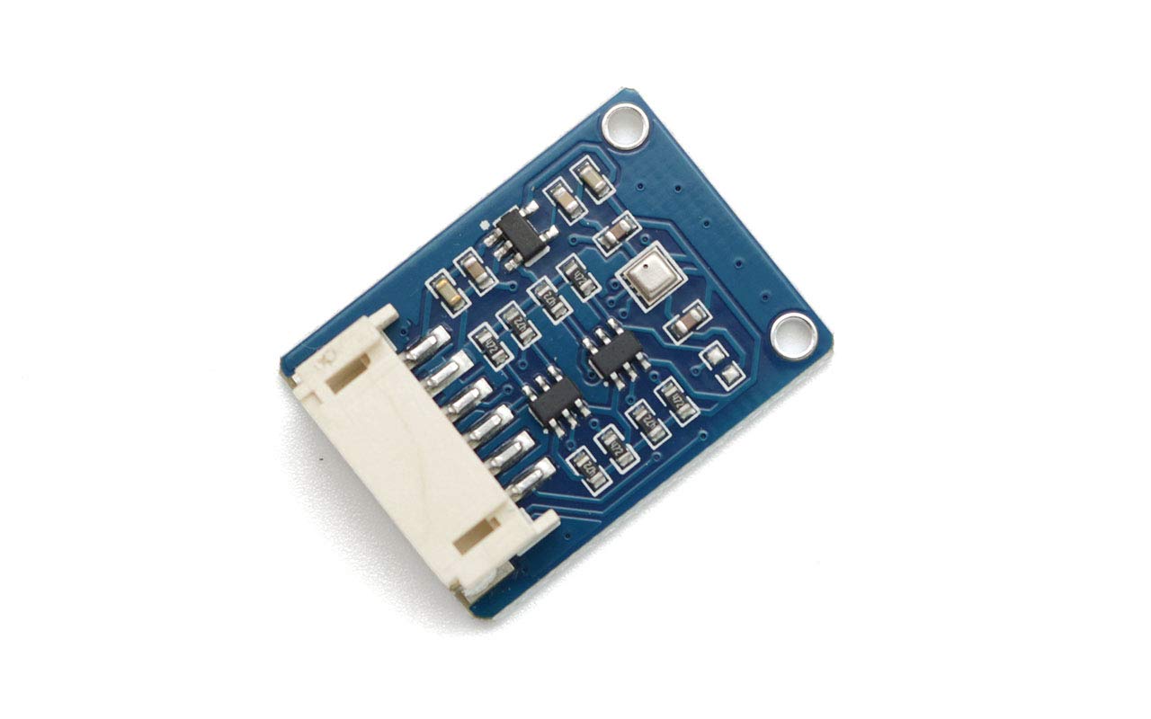 Waveshare BME280 Environmental Sensor, Temperature, Humidity, Barometric Pressure Detection Module I2C/SPI Interface for Weather Forecast, IoT Projects, ect