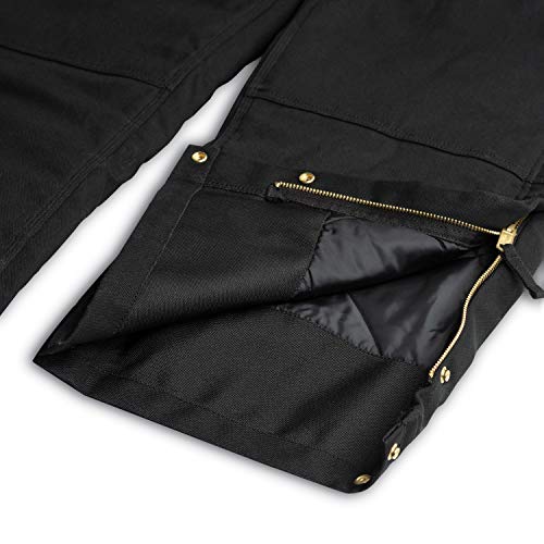 Walls Men's Zero-Zone Duck Insulated Coverall, Midnight Black, XX-Large/Regular