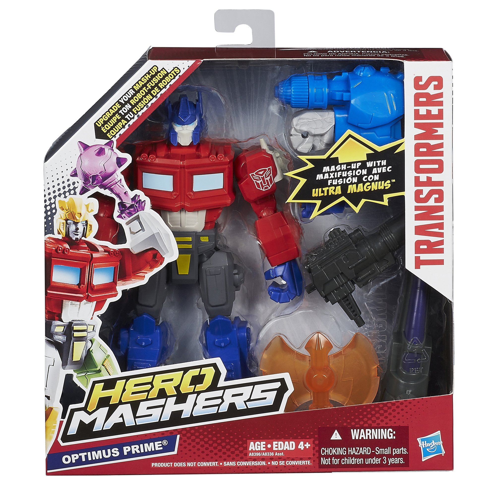 Transformers Hero Mashers Optimus Prime Figure