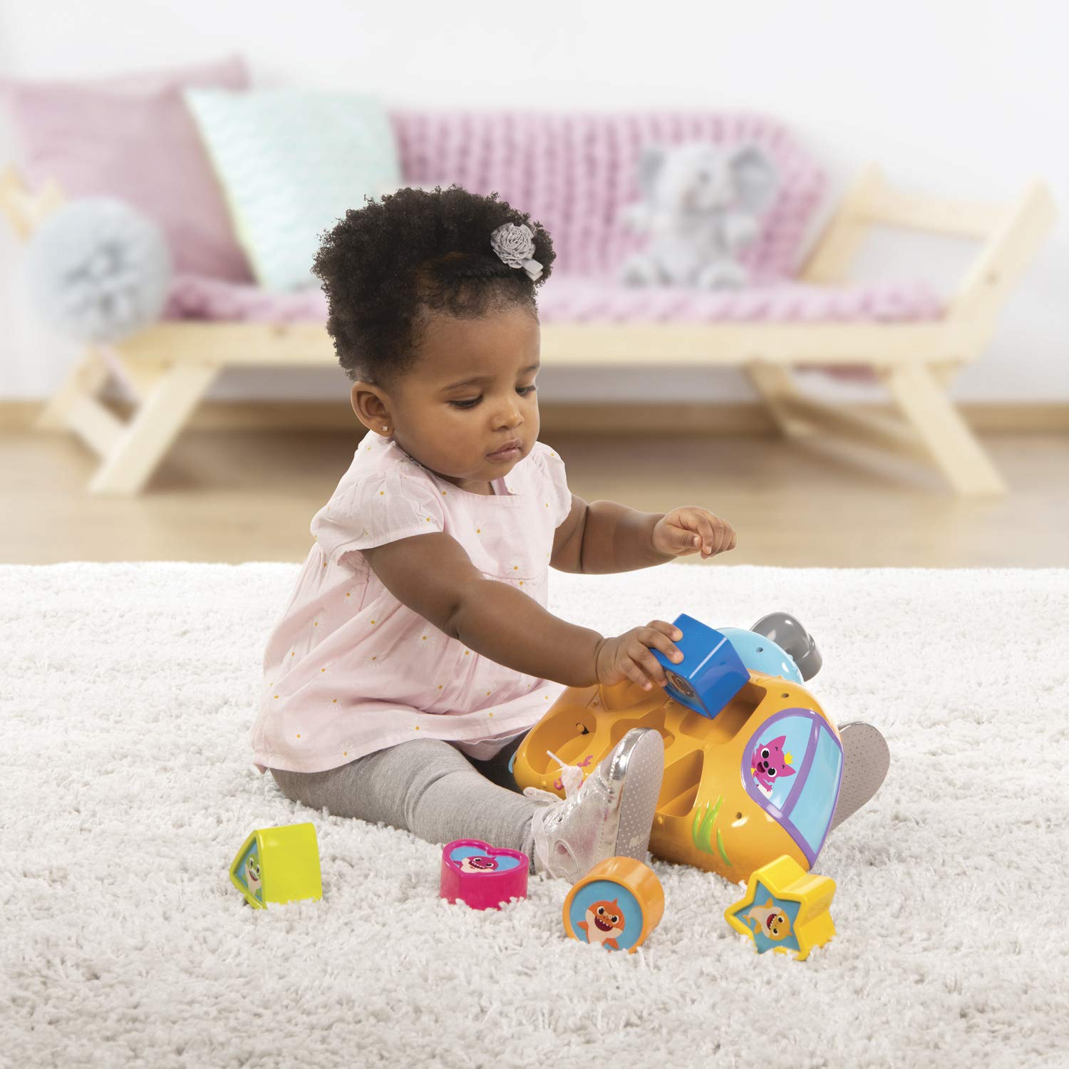 WowWee Pinkfong Baby Shark Melody Shape Sorter - Preschool Toy