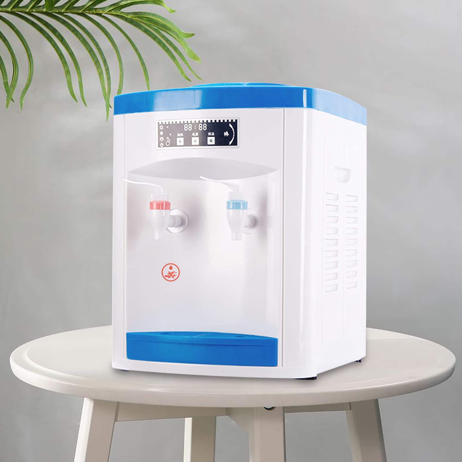 Water Cooler Dispenser 5 Gallon Countertop Water Cooler Dispenser 3 Temperature Settings Stainless Steel Electric Top Loading Water Dispenser for Home Kitchen Offices Dorm
