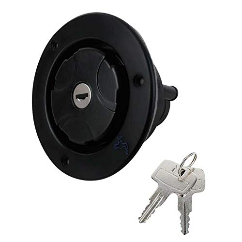 Water Inlet Leak Proof Motorhome Easy Install Retrofit With Keys Caravan Locking Gravity Filler Cap PP Sealing Modification Camping Trailer