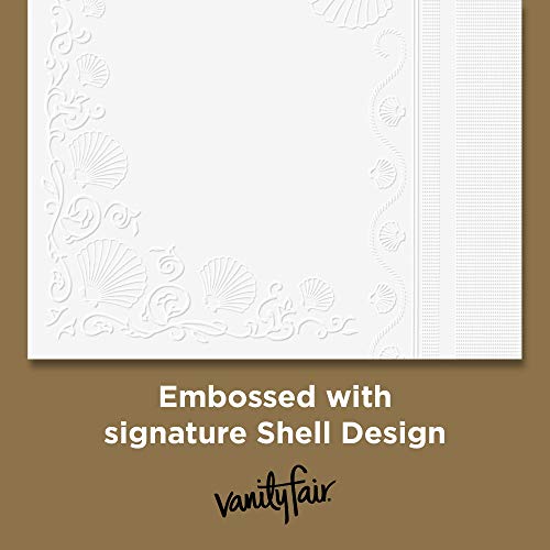 Vanity Fair Entertain Paper Napkins, 40 Count, Disposable Napkins Made For Entertaining And Events