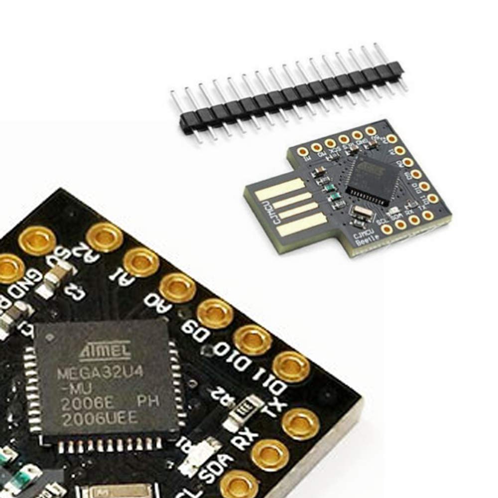 WSDMAVIS 1 Pcs Mini MCU-Beetle USB Microcontroller ATMEGA32U4 Development Board for Arduino Leonardo