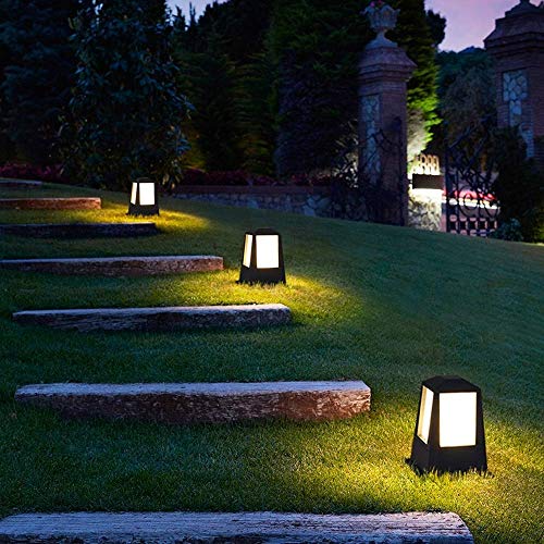 Xungzl Creative Simple Outdoor Wall Lights Waterproof Column Lights Grass Lights Garden Garden Lights Pool Landscape Lighting Home LED Yard Lighting