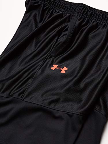 Under Armour Baseline Basketball Short, Black (001)/Beta, Youth Medium