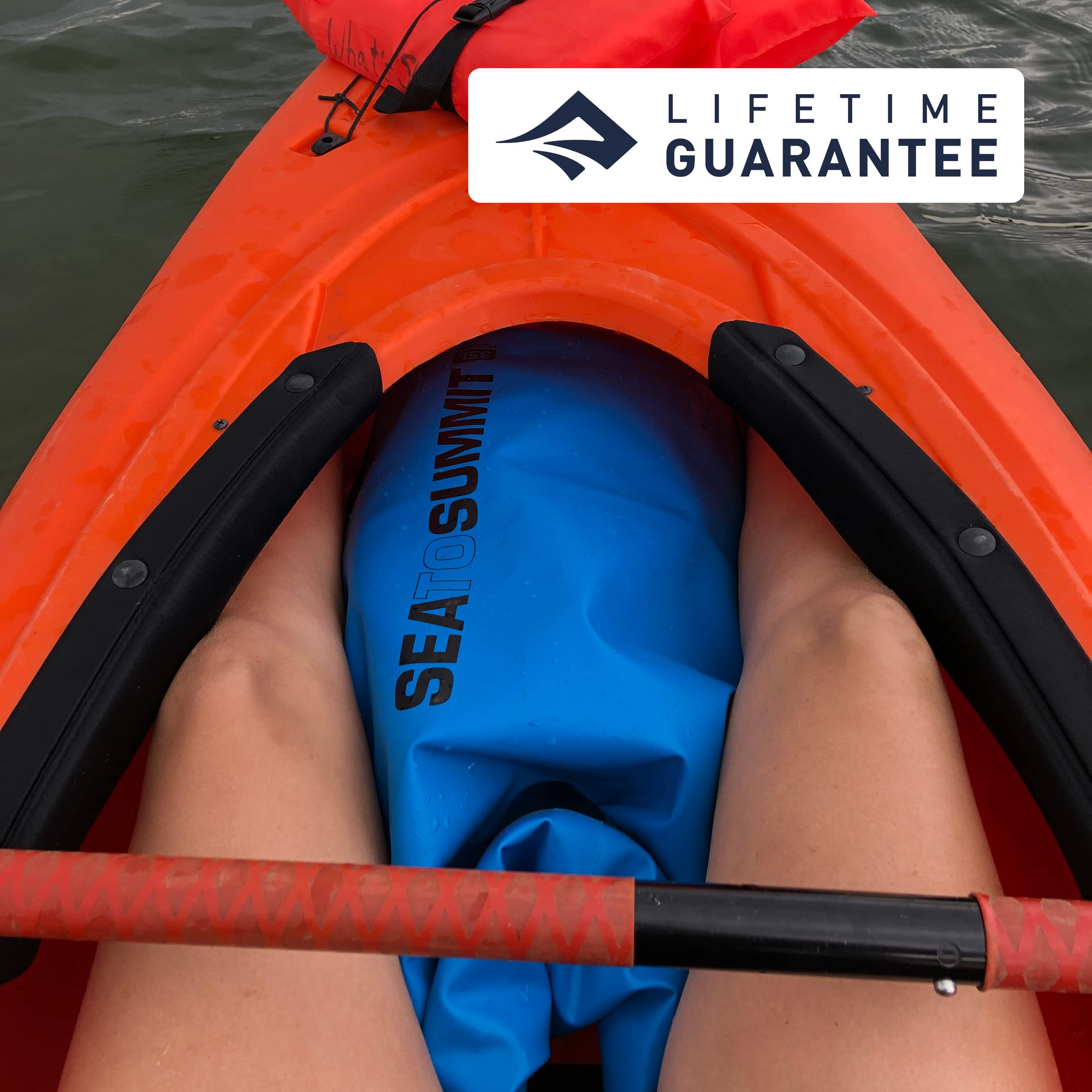 Sea to Summit Hydraulic Dry Bag, Heavy-Duty Dry Storage, 35 Liter, Blue