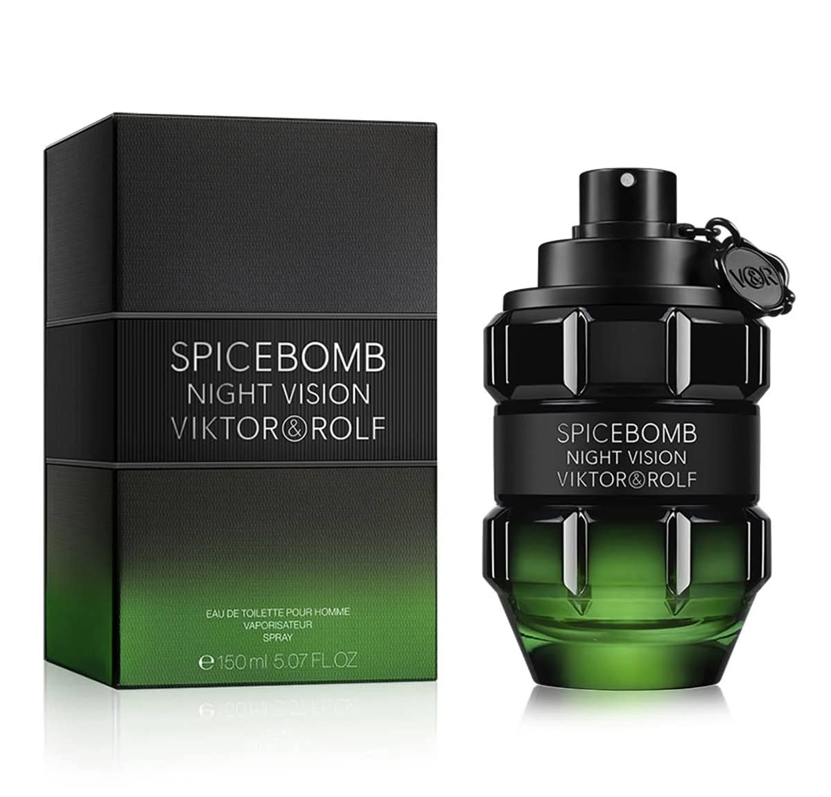 Viktor & Rolf Spice Bomb Night Vision for Men Eau de Toilette Spray, 5.0 Ounce