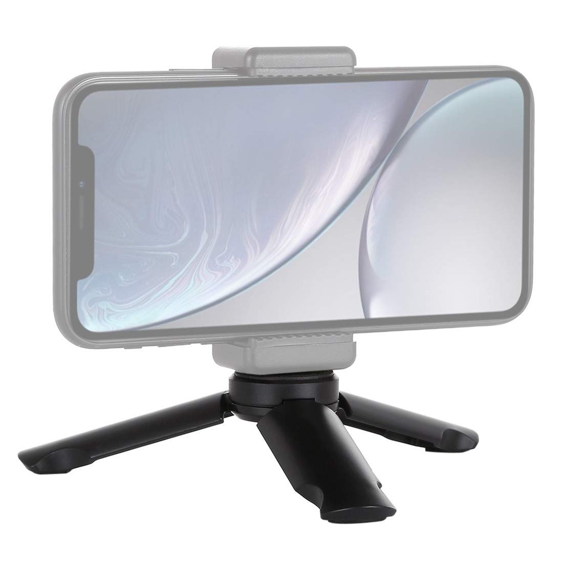XIANYUNDIAN Mini Universal Tripod Stand 1/4'' for Smartphone Action Camera Holder Compatible with iPhone/Samsumg/Xiaomi Compatible with Gopro 6 /DJI Camera Tripods
