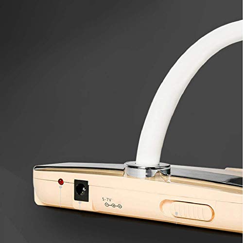 XMMDD Desk Lamp,Eye Caring Table Lamps for Study, Reading and Bedroom, Dimmable Office Lamp with USB Charging Port,LED Bedroom Bedside Reading Light